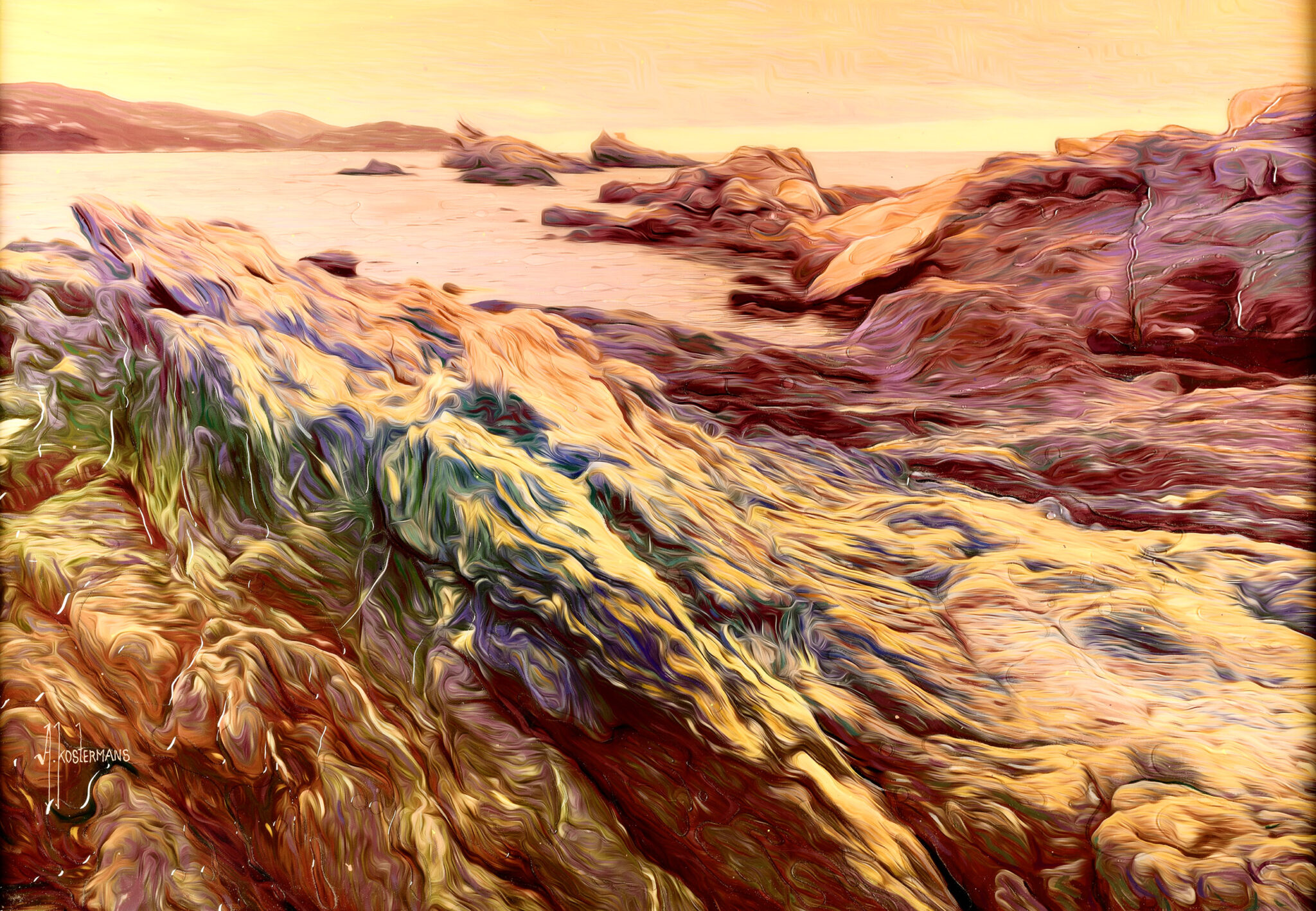 Plage La Fossette - Gallery van Dun